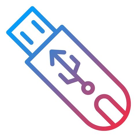 Premium Vector Flash Disk Icon Style