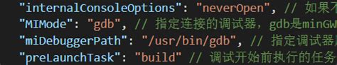 vscode调试出错 Unable to start debugging The value of miDebuggerPath is