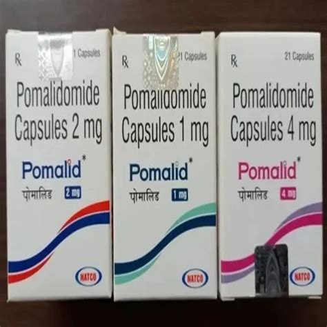 Pomalid Pomalidomide 2mg Capsules At Rs 10000bottle Pomalid In