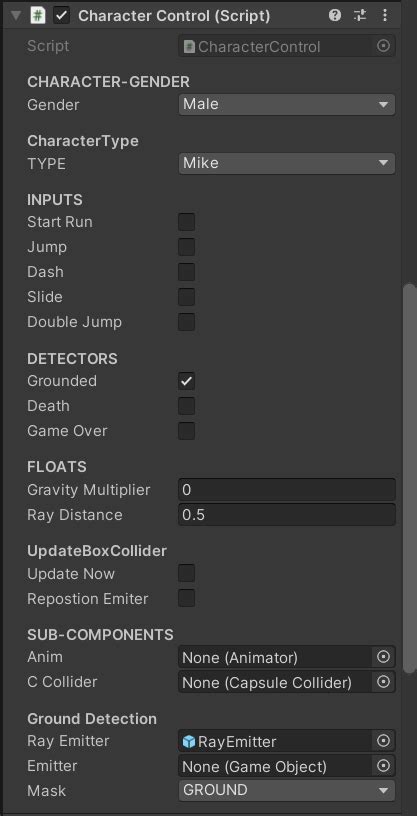 unity the bottom of the player capsule collider is going into the