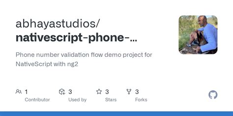 GitHub Abhayastudios Nativescript Phone Validation Phone Number Validation Flow Demo Project