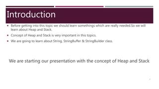 String Builder String Buffer Java Programming PPT