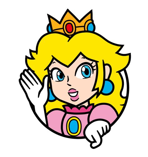Princess Peach Head