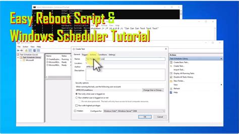 Solved Video Script A Computer Reboot On A Schedule Up And Running