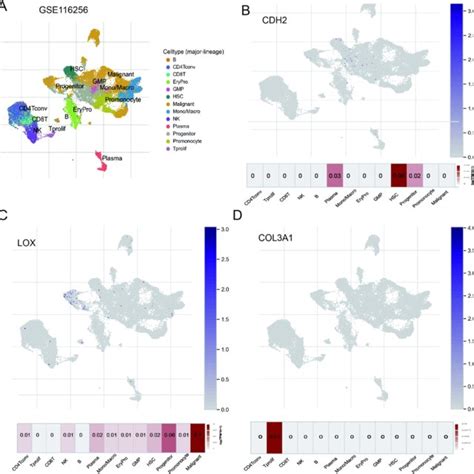 The Distribution Of Memts In The Tumor Microenvironment A Umap Plot