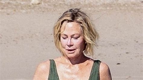 Melanie Griffith 66 Reveals Her Incredible Ageless Figure In Green
