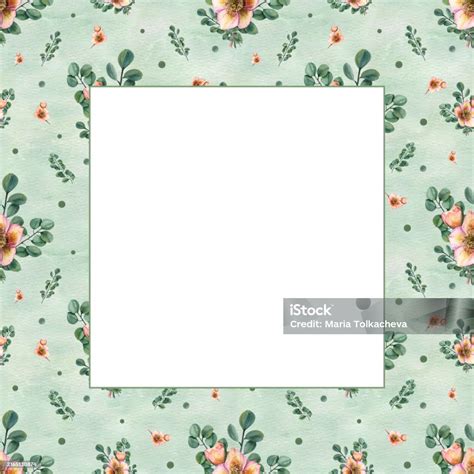 Hellebore와 유칼립투스는 녹색 질감의 배경에 분기됩니다 텍스트를 위한 복사 공간이 있는 정사각형 프레임 장식 꽃 꽃다발 녹색 식물 엽서 디자인 패키지 만들기를 위한