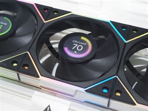 冷却ファンに液晶画面を搭載したLian Li「UNI FAN TL LCD」シリーズなど計26製品を29日より販売 - エルミタージュ秋葉原