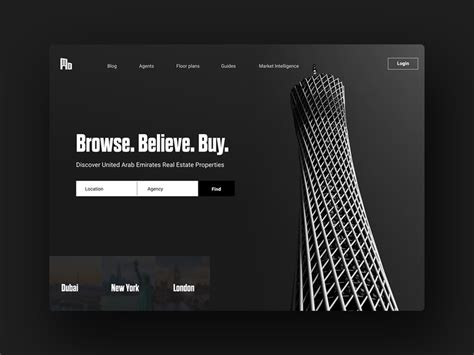 Multipurpose Dark Web Header Template By Ui Hunt EpicPxls