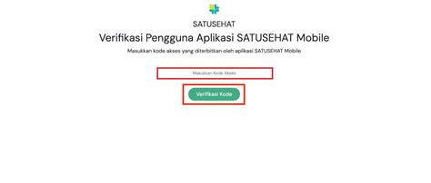 Verifikasi Profil Pasien SATUSEHAT Platform