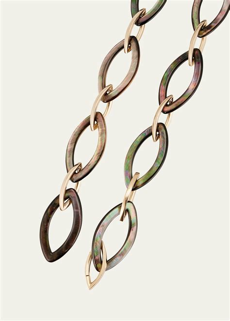vhernier 18k white gold pop chain bergdorf goodman