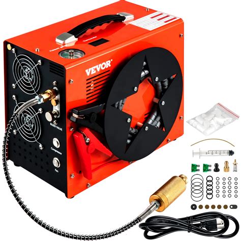 Vevor Pcp Air Compressor 350w 2700 Rpm Portable Diving Compressor