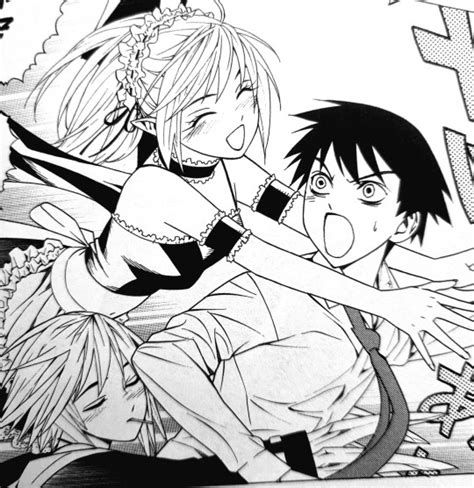 Tsukune Aono And Moka Akashiya Kiss