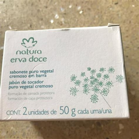 Natura Natura Erva Doce Sabonete Puro Vegetal Cremoso Em Barra Review