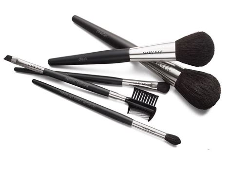 Brochas Maquillaje Profesionales Con Cosmetiquera Mary Kay Mercado Libre