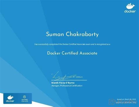 Suman Chakraborty Cloud And Devops Trainer Certified On Kubernetes