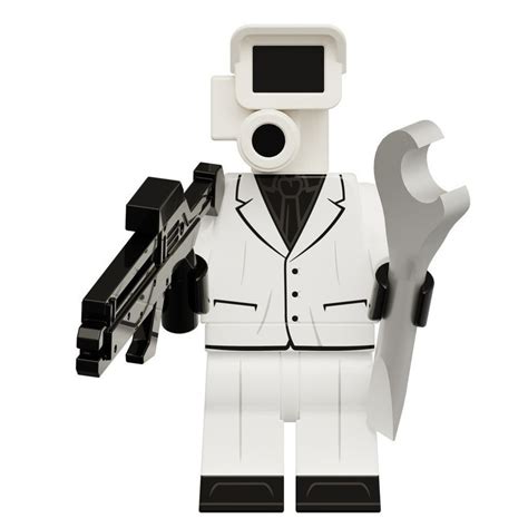 Skibidi Toilet Action Figures Ufo Toilet Man Suspended Toilet Man