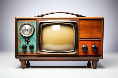 Premium Ai Image Old Electronic Device Retro Style
