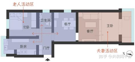 52㎡日式风小户型，榻榻米双动线，和父母同住也互不干扰！ 知乎