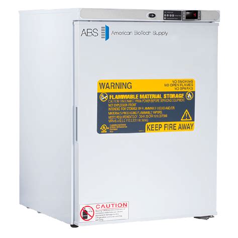 Abs Standard Flammable Material Storage Refrigerator 4 Cu Ft