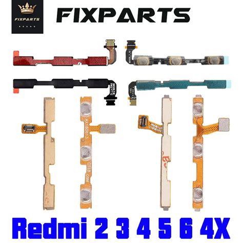 ORIGINAL Redmi S Power Volume Button Flex Cable XIAOMI Redmi X Note Note X Redmi