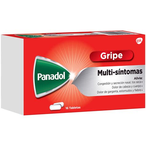 Antigripal Adulto Multisintomas Tableta Panadol Auto Mercado