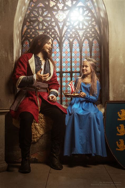 Queen Calanthe Eist Tuirseach And Little Ciri In Cintra Rwitcher