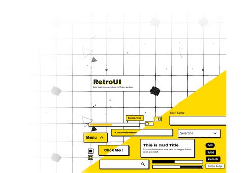 Retro Styled React Ui Library Retro Ui