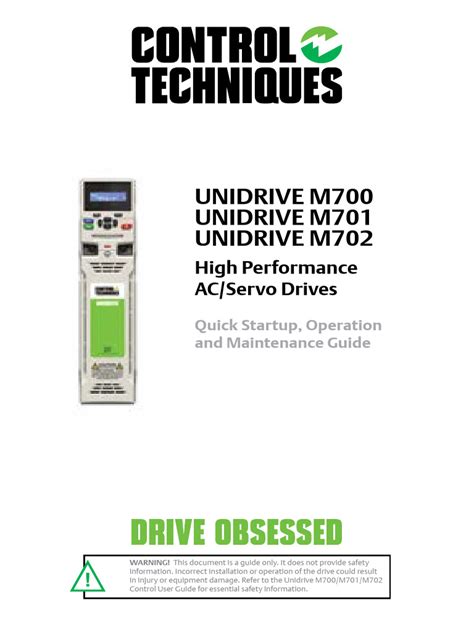 Unidrive M70x Startup Guide Pdf Electric Motor Parameter Computer Programming