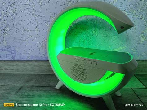 Ночник, настольная Led лампа RGB 3в1 лампа, блютус колонка, зарядка ...