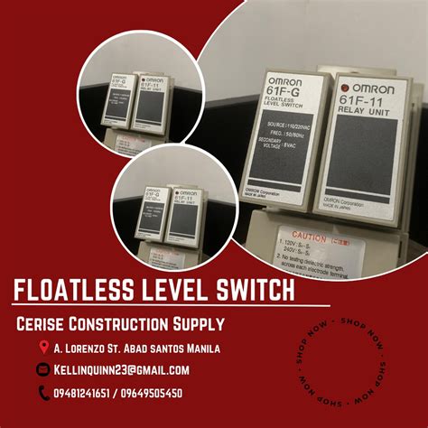 Floatless Level Switch Commercial And Industrial Construction Tools And Equipment On Carousell
