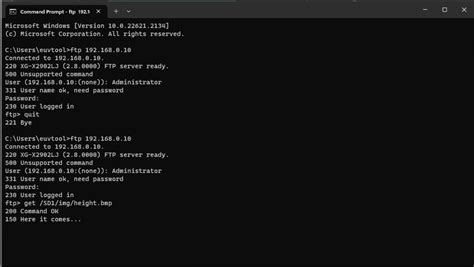 Solved Ftp From Keyence Controller Ni Community