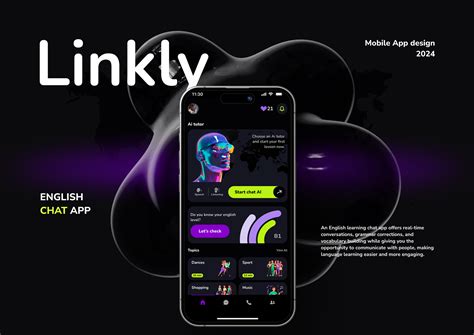 English Learning Chat App Uiux Design Behance