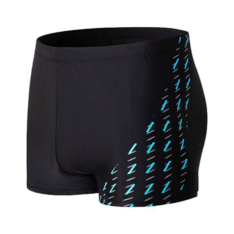 Mens Casual Square Leg Swim Briefs Slim Fit Drawstring Stretch Bathing
