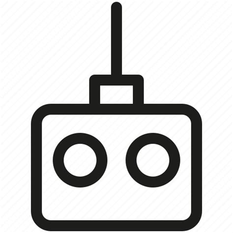 Rc Controller Control Radio Transmitter Receiver Car Icon Download On Iconfinder