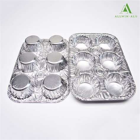 Aluminum Foil Container Egg Tart Cup Colored Foil Container China