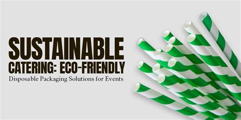 Eco Friendly Disposable Packaging Solutions For Events Packware