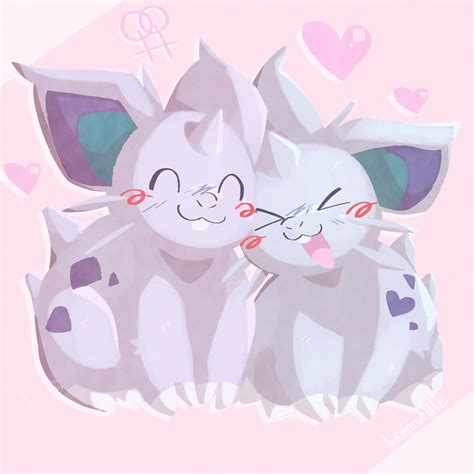 Lesbian Nidoran By Lumivillle On Deviantart
