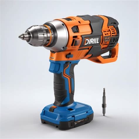 Premium Psd Drill Psd On A White Background