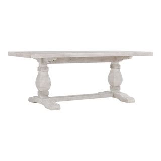 Kosas Home Quincy 94 Reclaimed Solid Pine Wood Dining Table In Nordic