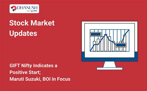 Stock Market Updates T Nifty Indicates A Positive Start Dhanush