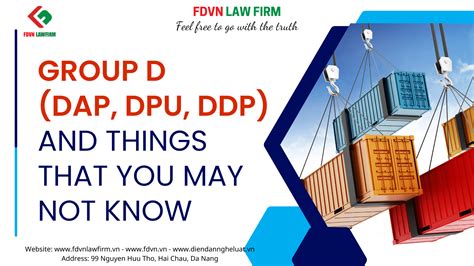 Group D Dap Dpu Ddp And Things That You May Not Know