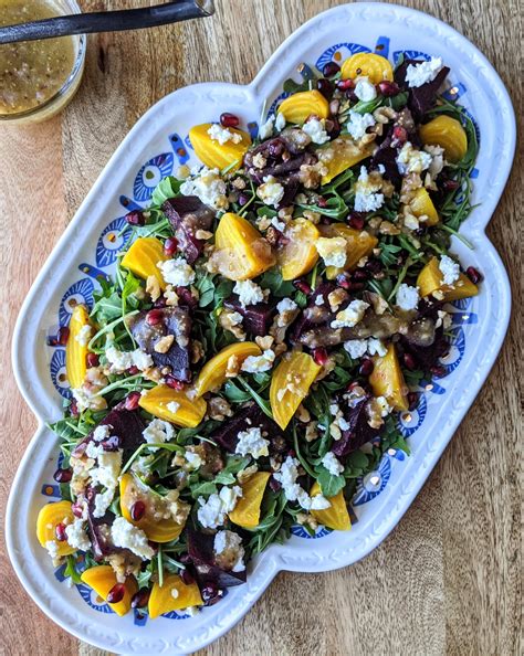 Roasted Beet Salad With Goat Cheese Spicy Gelato Kitchen