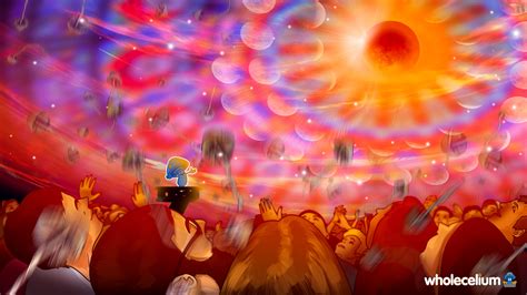 Celebrating The Lunar Eclipse In Psychedelic Style Moon Magic