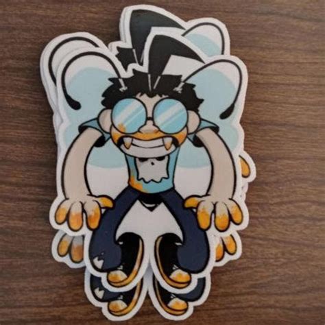 Vampire Bee Dib Invader Zim Premium Sticker Etsy Canada