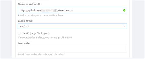 Dont Able To Choose The Format For Git · Issue 4084 · Cvat Aicvat