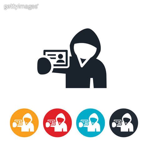 Identity Theif Icon 이미지 1133877974 게티이미지뱅크