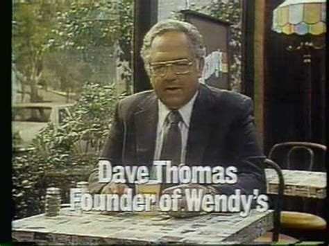 Dave Thomas Wendys Commercial
