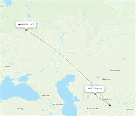 Flights From Nukus To Moscow Ncu To Svo Airlines And Best Routes