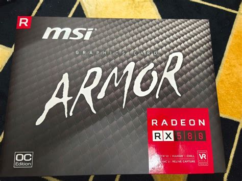 Gpu Msi Armor Rx580 8gb Computers And Tech Parts And Accessories Computer Parts On Carousell